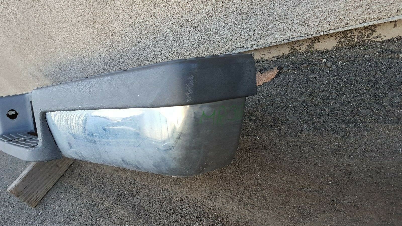 Used 2007-2011 2007-2009 Ford Ranger Rear Bumper Cover Chrome Metal Oem ...
