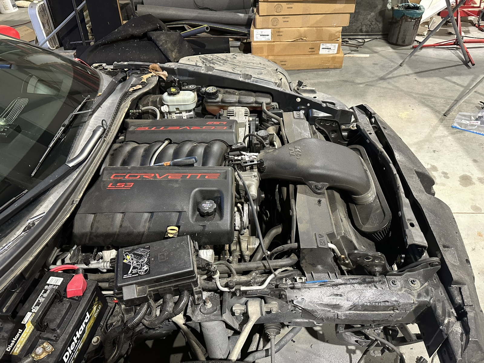 Used 111k Mile Corvette Engine 6.2l Longblock Ls3 No Accessories for ...