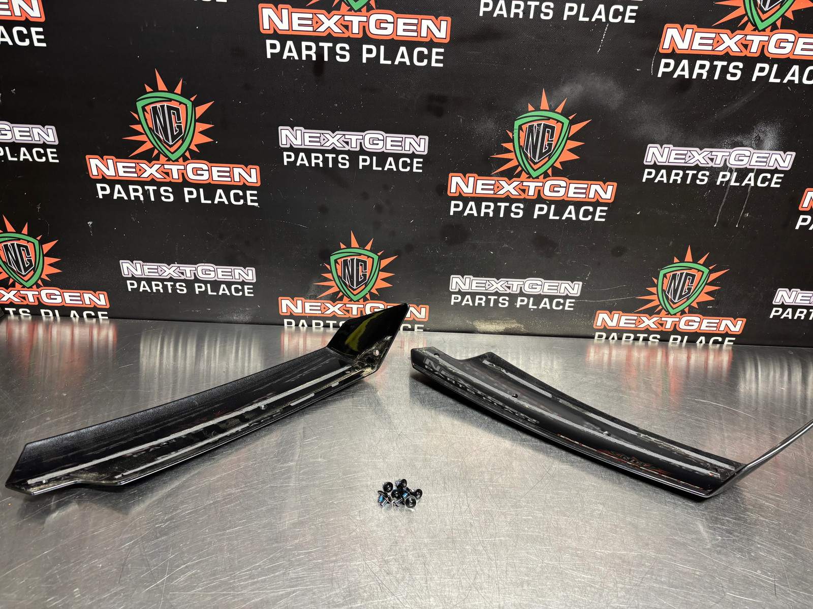 Used 2014-2019 C7 Corvette Z06 Stage 2 Rear Spoiler Winglets Carbon ...