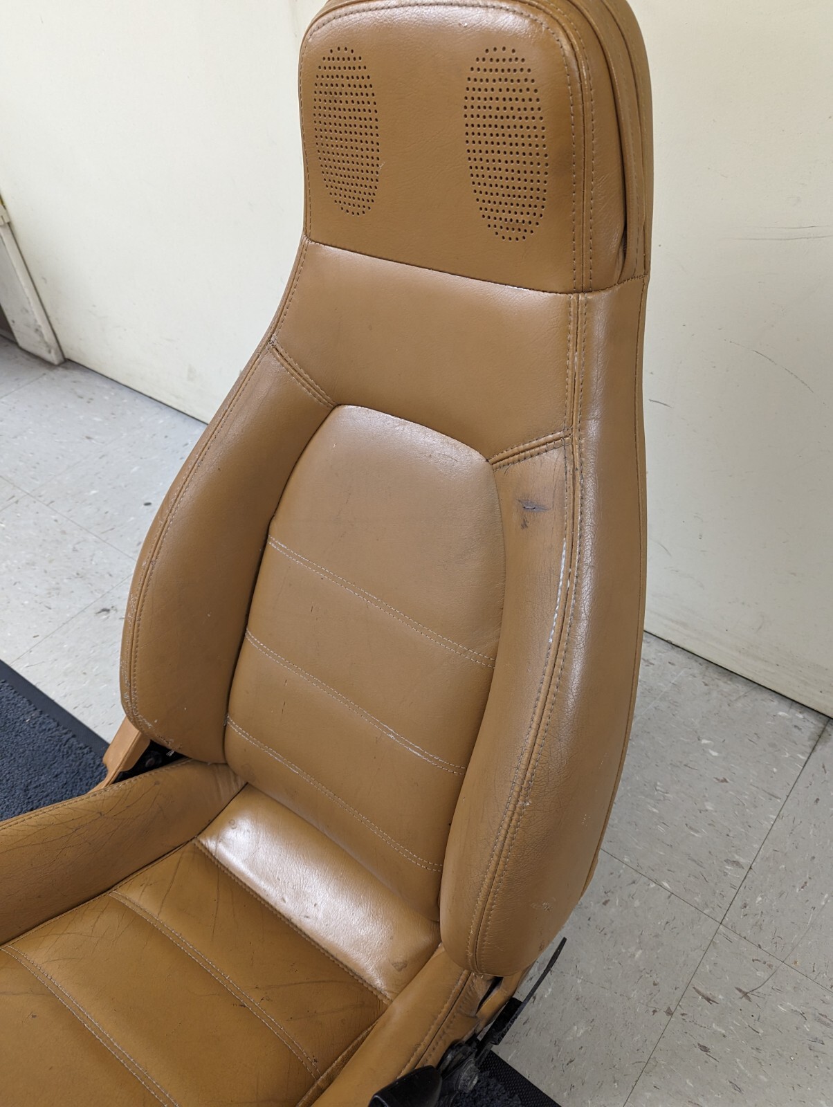 Used 1990-1997 Mazda Miata Oem Tan Leather Speaker Seats Set Left Right ...