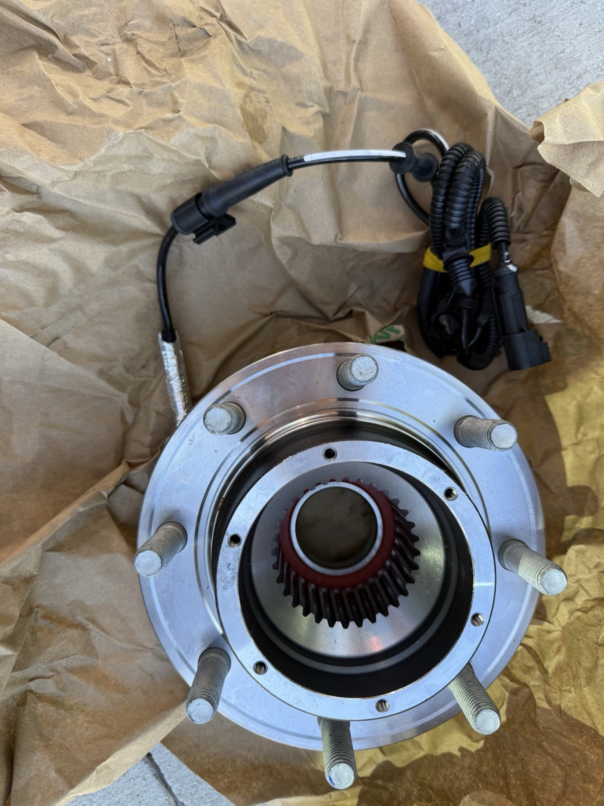 Used 2017-2025 Ford Super Duty Oem F350 Dually 4x4 Front Wheel Bearing ...