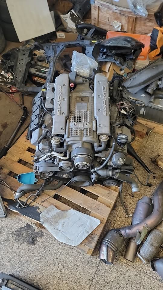 Used 2003-2008 Mercedes R230 Sl55 E55 Cls55 M113k Amg Engine Complete ...