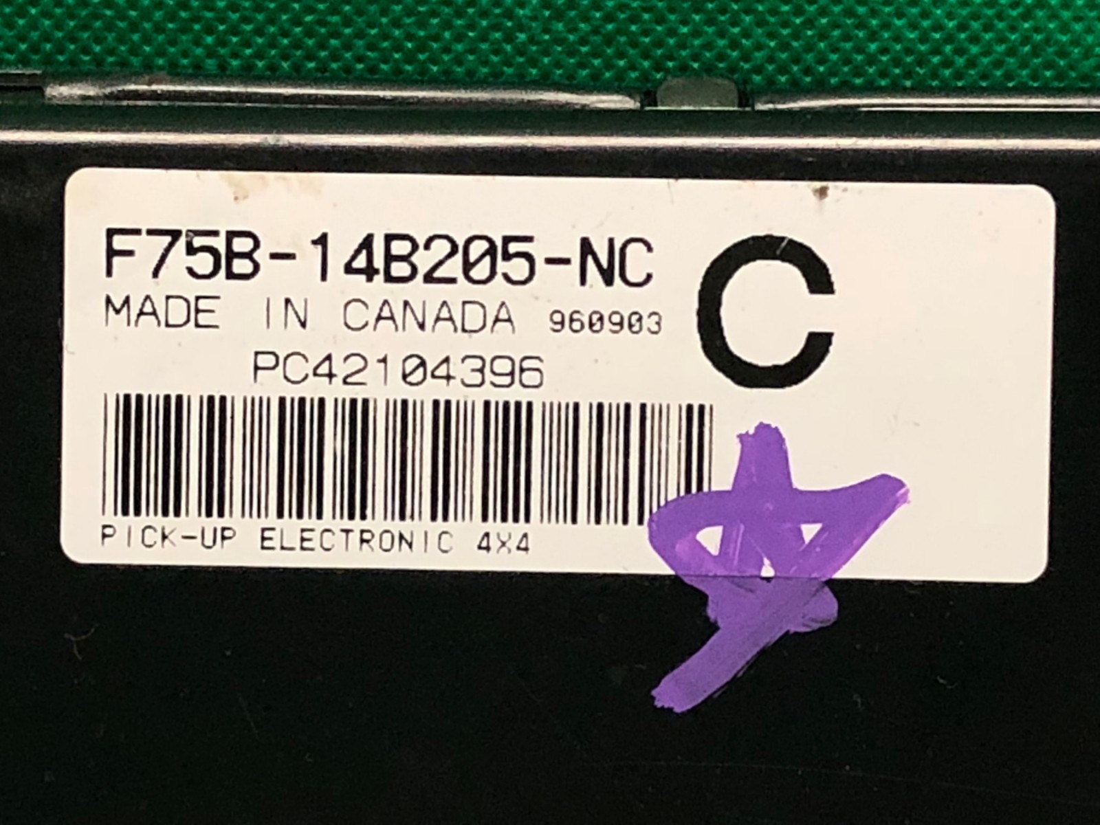 Used 1997-1998 Ford F-150 Multifunction Gem Module Body Control Bcm Bcu ...