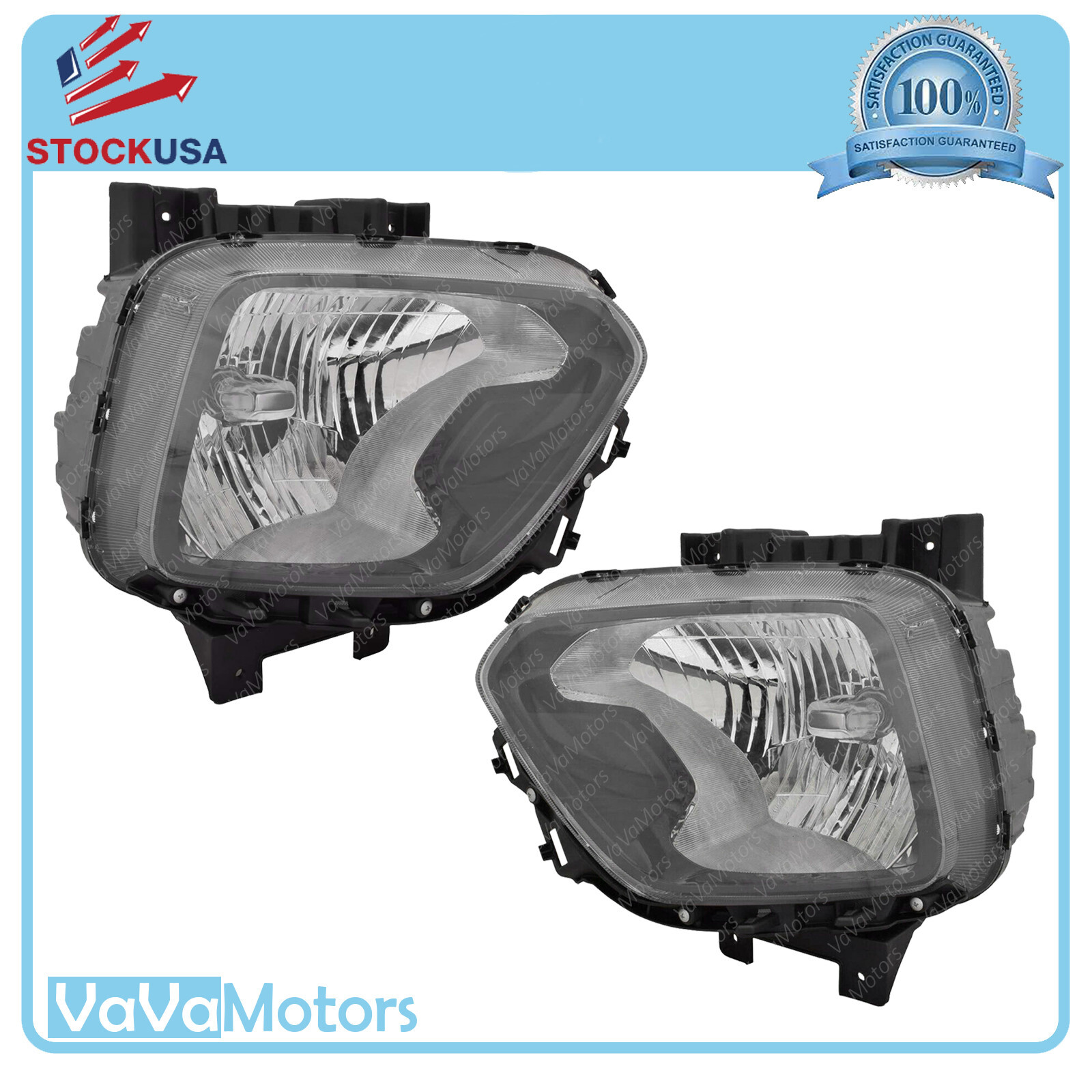 New Fits 2020-2022 Kia Soul Halogen Headlight Left Right Driver ...