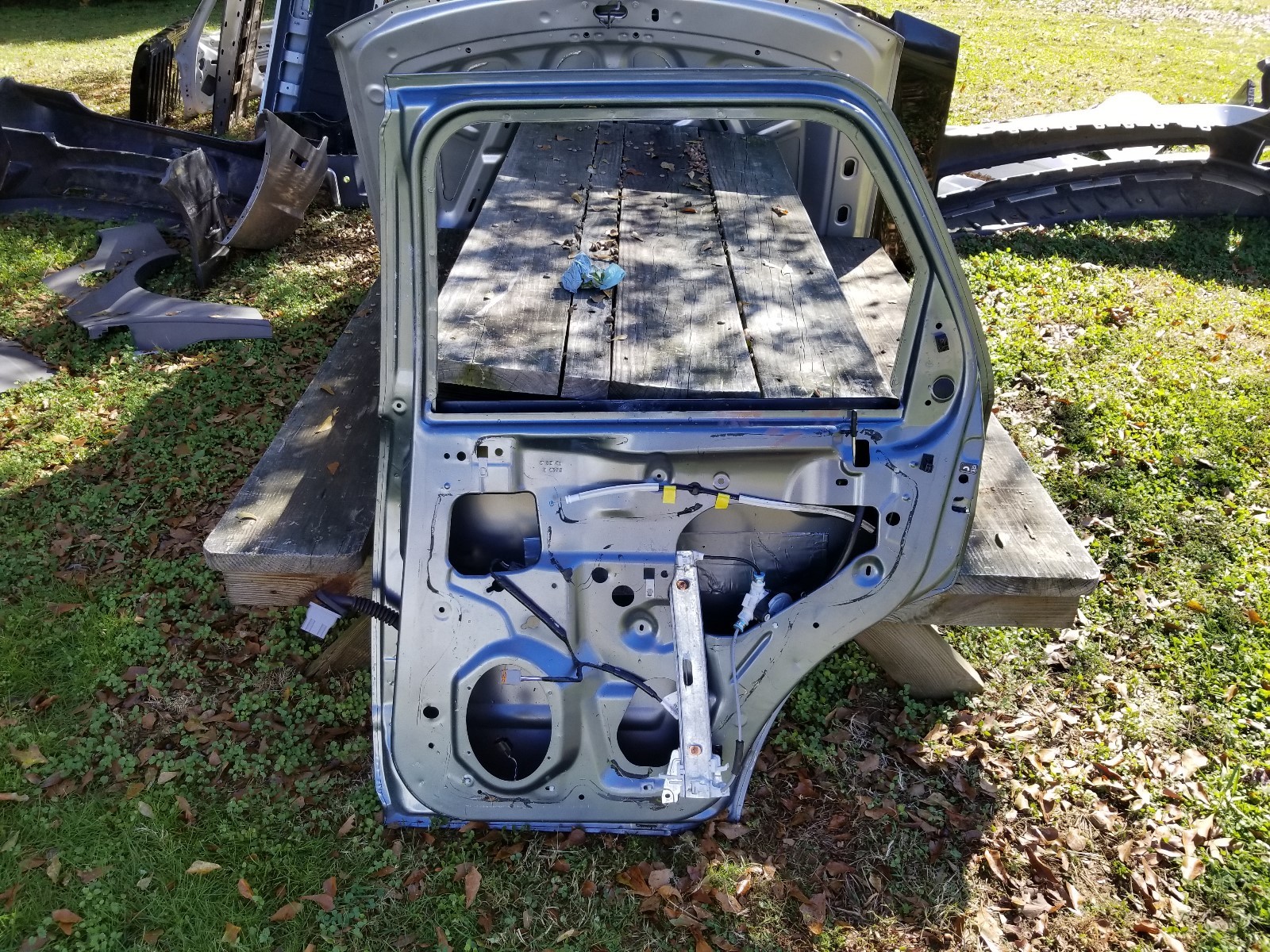 Used Ford Escape 2008-2012 2008-2012 Rh Passenger Side Rear Door Oem ...