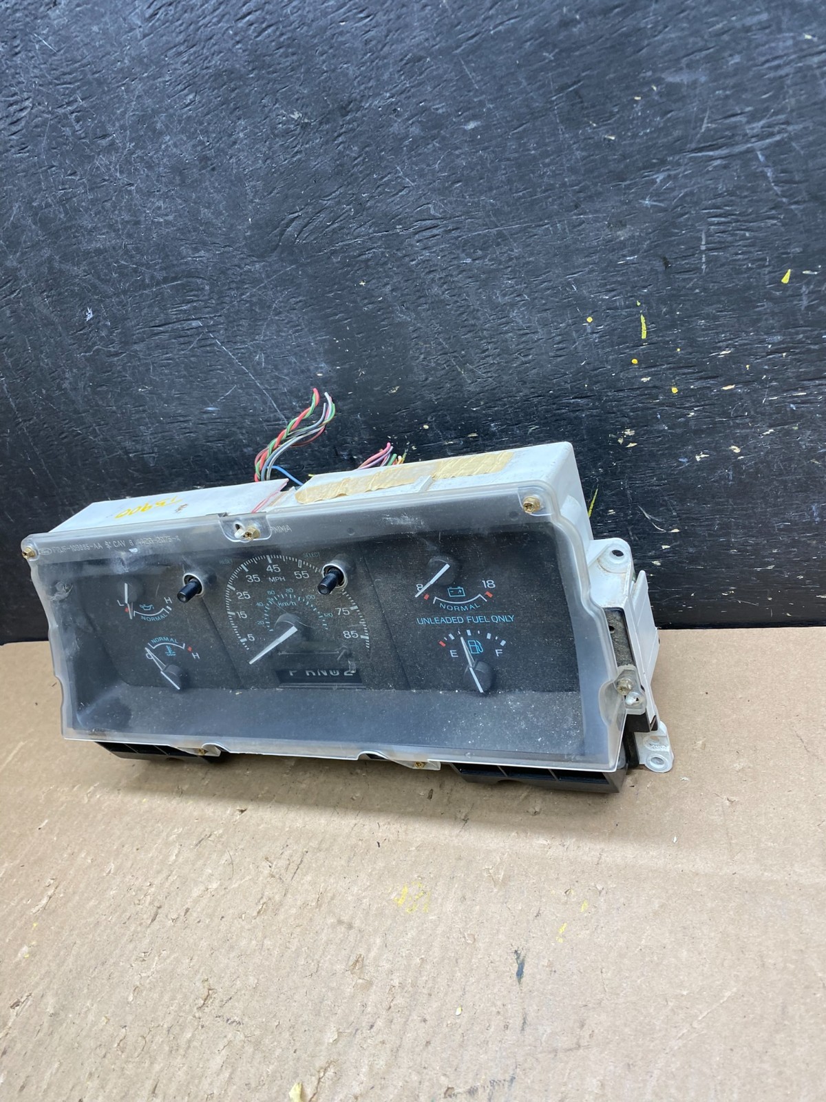 Used 1992 1996 To Ford F150 F-series Bronco Speedometer Cluster Gauge ...