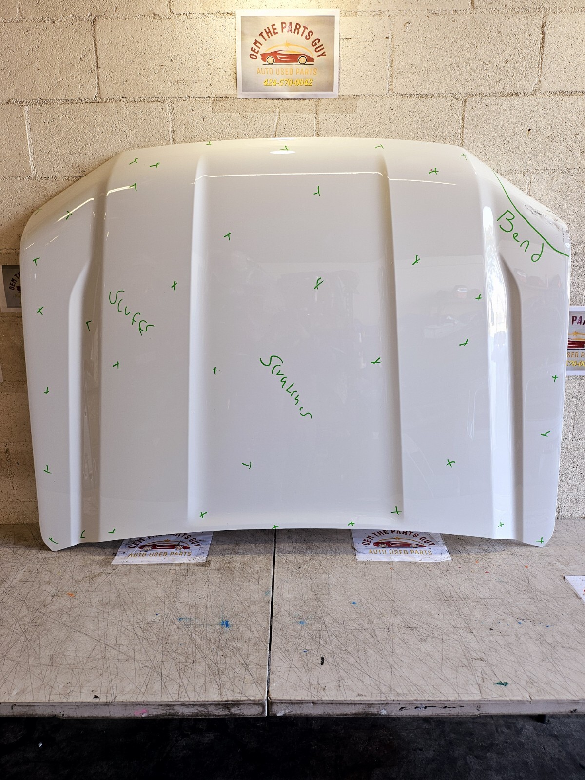 Used 2024 2024 Ford Ranger Hood Bonnet Shell Panel Cover Oem for Sale ...