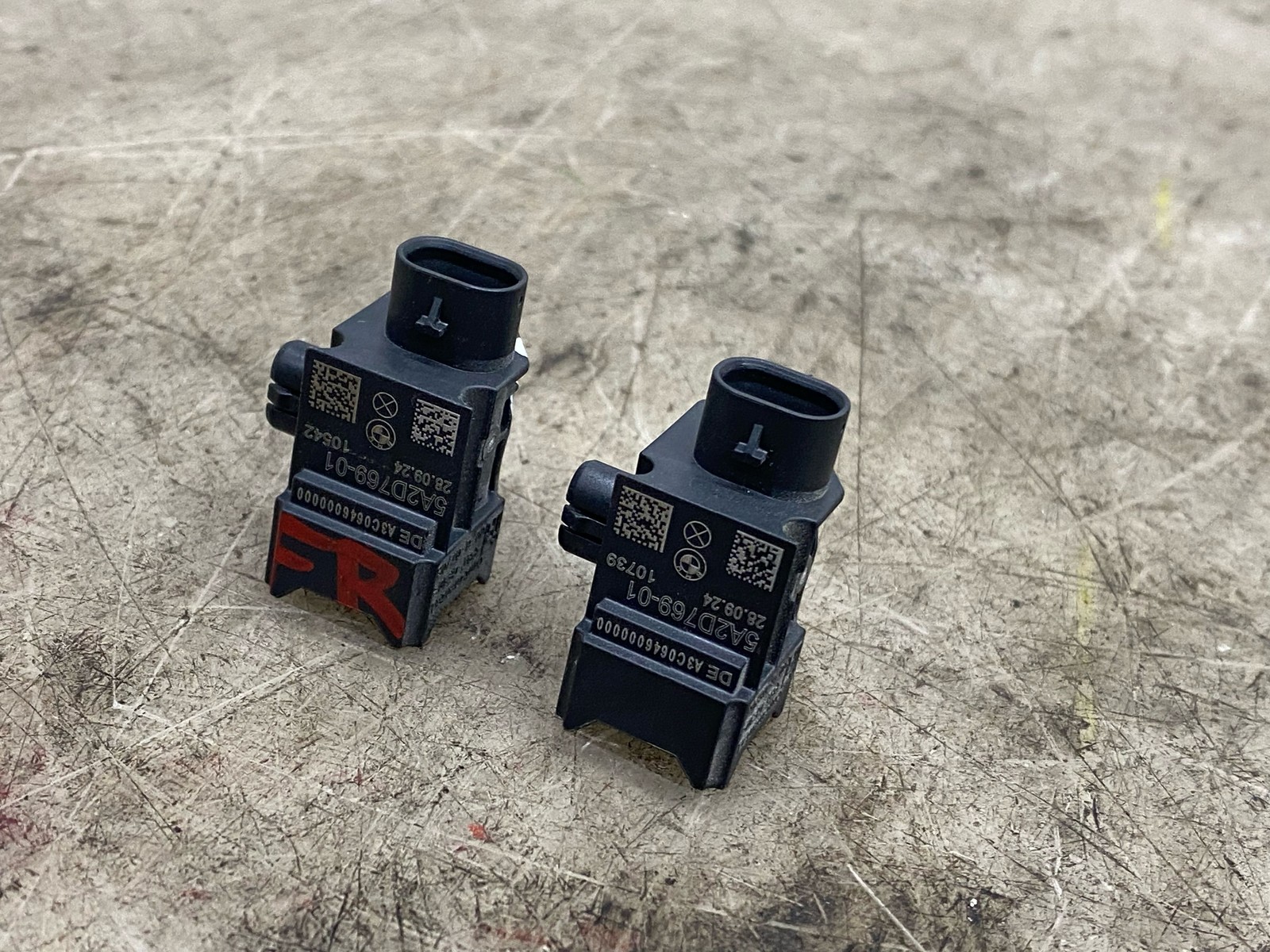 Used 2025 Bmw X3 G45 Front Crash Impact Srs Air Bag Sensor Set 2 Pcs ...