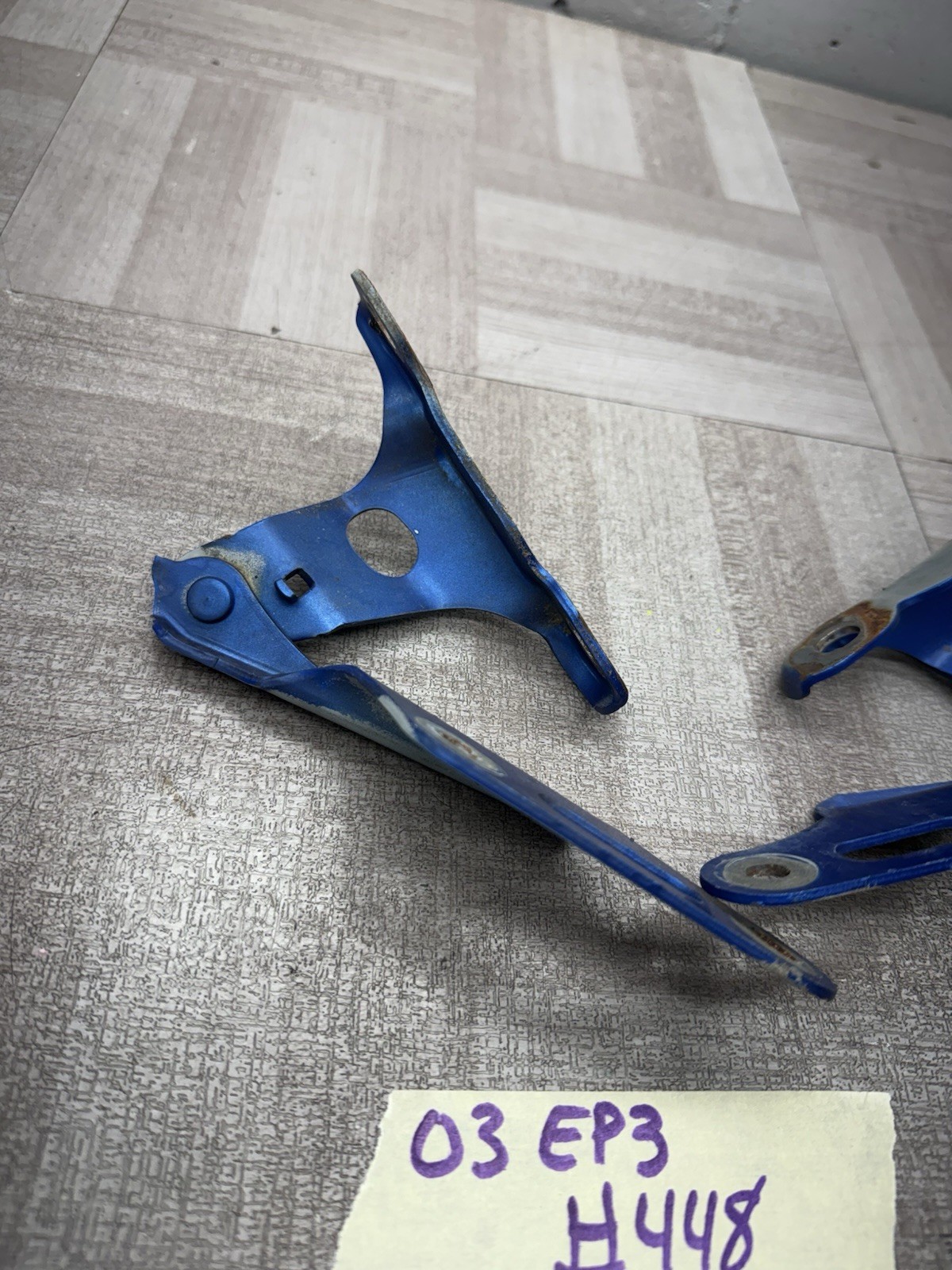 Used 2002-2005 Honda Civic Si Ep3 Hatchback -hood Hinge Set- Left ...