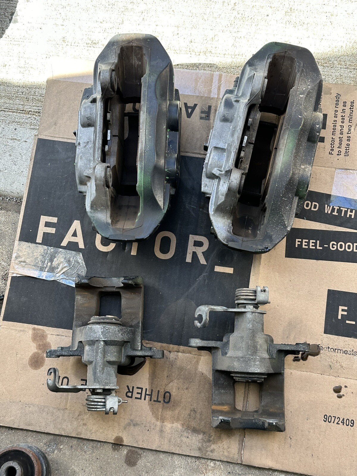 Used 2015-2021 Ford Mustang Oem Fomoco Brake Calipers Front Pair Lh Rh ...