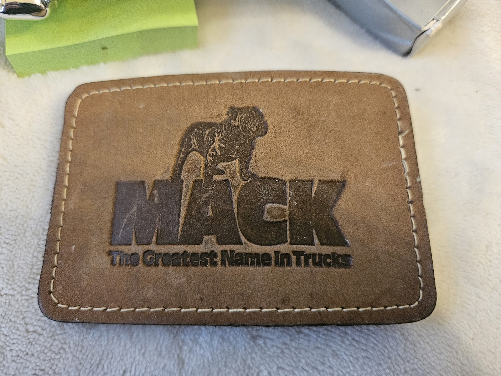 Used Vintage Mack Truck Bulldog Side Fender, Hood Ornament Dog Emblems ...