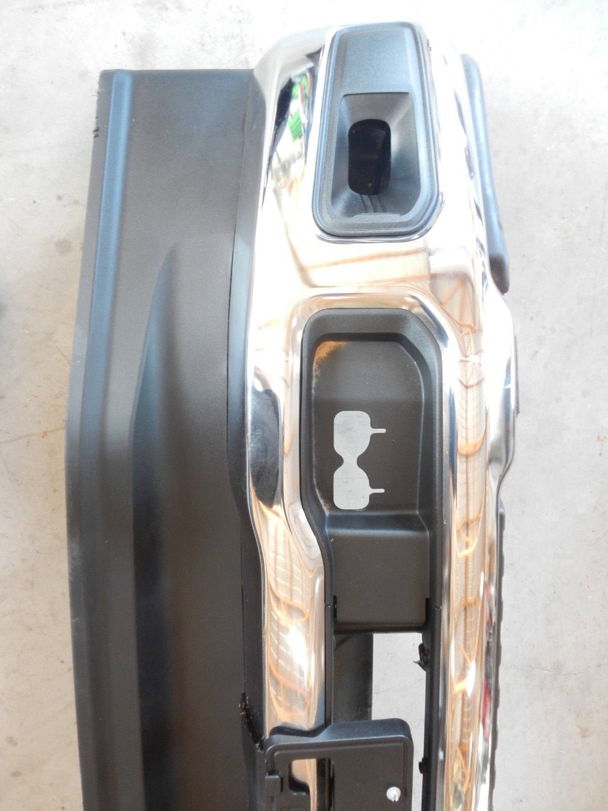 Used 2023-2025 Ford Super Duty Factory F250 F350 Chrome Front Bumper ...