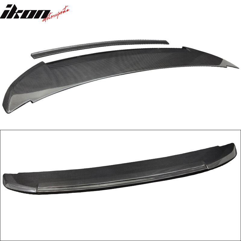 New Fits 10-14 Ford Mustang Gt500 Style Trunk Spoiler Wing - Carbon ...
