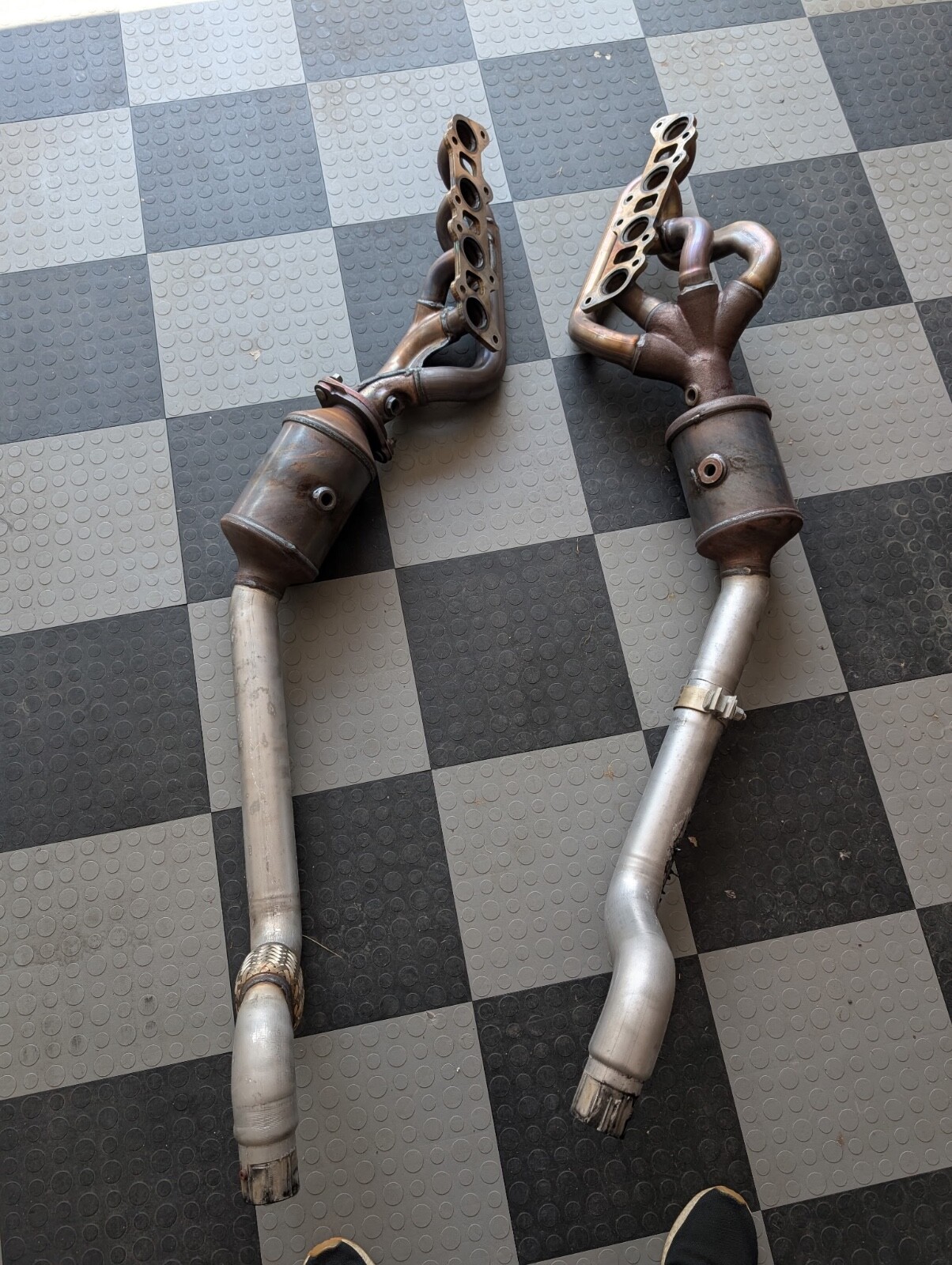 Used Ford Mustang Gt (2024-2025) Oem Exhaust Headers And Maniford With ...